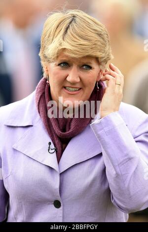 Clare Balding, Channel 4 Racing Presenter Stock Photo - Alamy