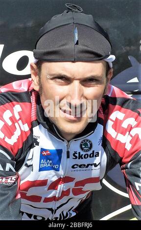 Ivan Basso of Team CSC during the Tour d'Italie 2006 Stage 1 cycling ...