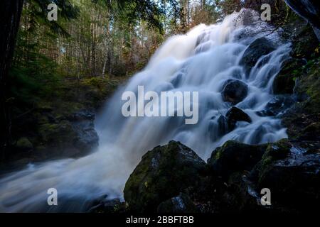 Mary Vine Falls, Sooke Potholes Provincial Park, Sooke, Vancouver ...