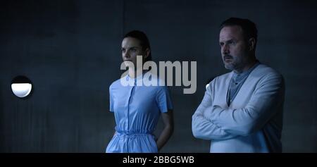 2099: THE SOLDIER PROTOCOL, (aka THE WHEEL), poster, from left: David ...