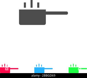 lid pot cooking color icon vector illustration Stock Vector Image & Art ...