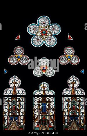 Stain glass patterns in Prague in Czech Republic Stock Photo - Alamy