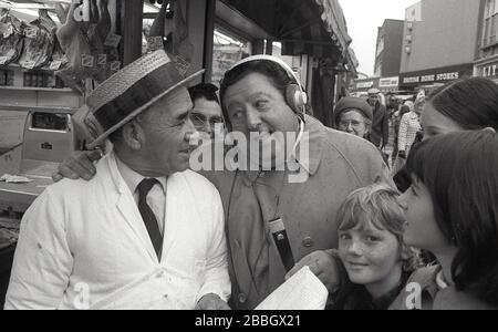 1970s, historical, the popular radio reporter and journalist, Monty ...