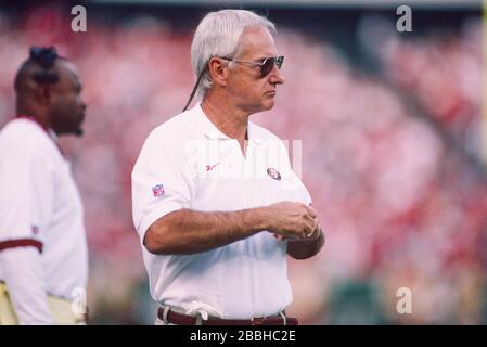 George Gerald Seifert of the San Francisco 49ers Stock Photo - Alamy