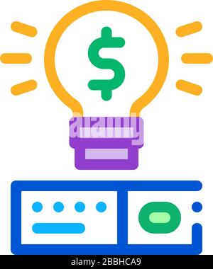 savvy data storage solution icon Vector Glyph Illustration Stock Vector ...