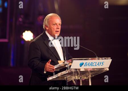 PFA chief executive Gordon Taylor is interviewed at the Peninsula ...