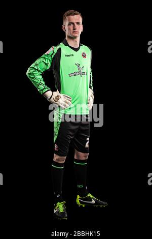 George Long, England goalkeeper Stock Photo - Alamy