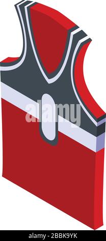 Basketball vest icon. Cartoon of basketball vest vector icon for web ...