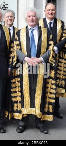 Supreme Court Judges procession into Westminster Abbey Stock Photo - Alamy