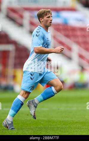 Coventry City's Jamie Allen during a pre season friendly match at the ...