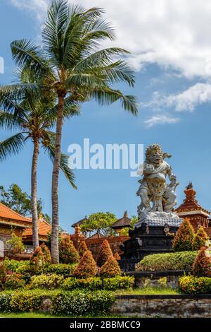 Statue of Buto Ijo, the guardian of Petitenget area near temple Pura ...