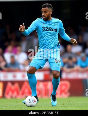 Derby County's Tom Huddlestone in action Stock Photo - Alamy