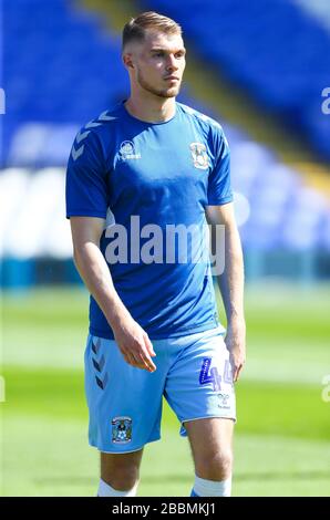 Coventry City's Charlie Wakefield during the pre-match warm Stock Photo ...