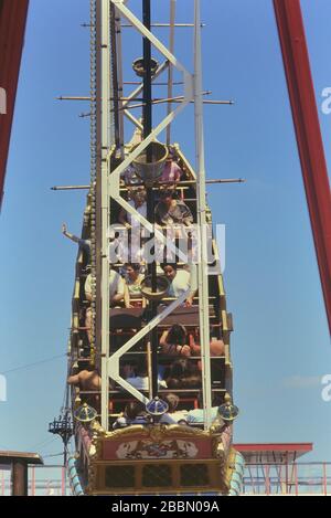 Pirate Ship ride at the old Peter Pans Playground now called Adenture ...