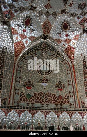 Sheesh Mahal or Palace of Mirrors, Lahore Fort, Lahore, Pakistan Stock ...