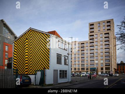 Jay Sharples HACIENDA INSPIRED ’ black and yellow stripes on the side ...