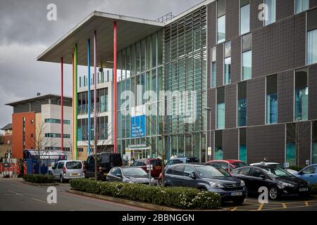 exterior of The Royal Manchester Children's Hospital is a children's ...