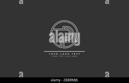 P, PP, Abstract initial monogram letter alphabet logo design Stock ...