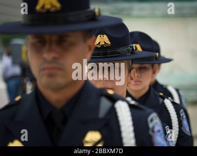 The CBP Office of Field Operations Honor Guard Team competed during ...