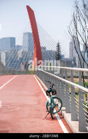 Sichuan,CHINA-On March 3, 2020, in Guangyuan, Sichuan province, the g5 ...