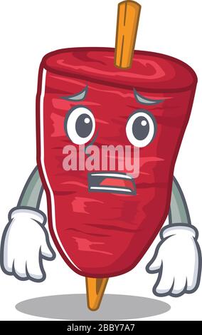 Afraid lettuce character cartoon style Stock Vector Image & Art - Alamy