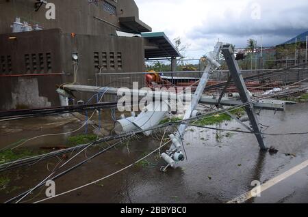 Philippine typhoon aftermath Stock Photo - Alamy