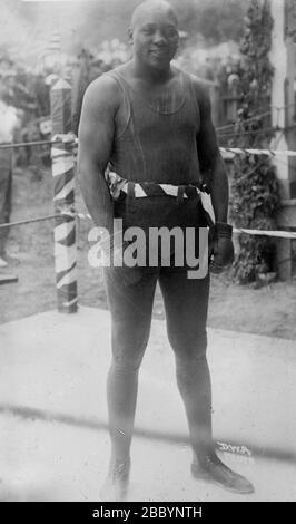 Boxer Jack Johnson, ca. 1910s. Courtesy: CSU Archives/Everett ...