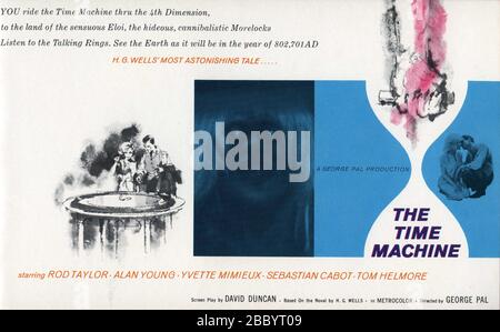 YVETTE MIMIEUX and ROD TAYLOR in THE TIME MACHINE (1960), directed by ...