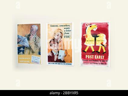Posters - The Post Office, recreating a provincial post office counter ...
