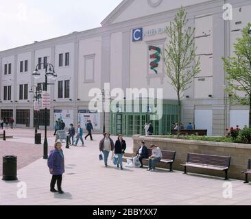 The town centre of Falkirk, Central Scotland, in 1994 Stock Photo - Alamy