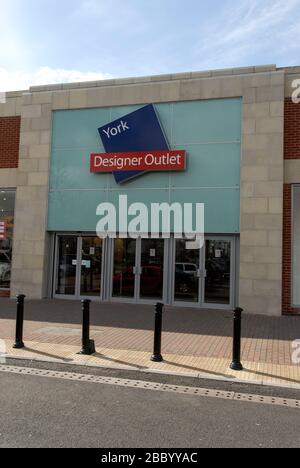 Out-of-town shopping Mall, ‘York Designer outlet’ in York, Yorkshire ...