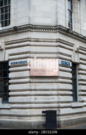 Land of Green Ginger street sign Stock Photo - Alamy