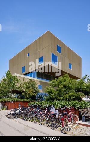 Copenhagen, Denmark - The Library (Biblioteket) by Cobe Architects ...