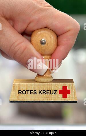 The DRK (Deutsches Rotes Kreuz) logo, displayed in RGB colors, is a ...