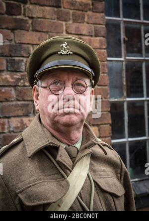 Home Guard uniform, 1940s event Stock Photo - Alamy