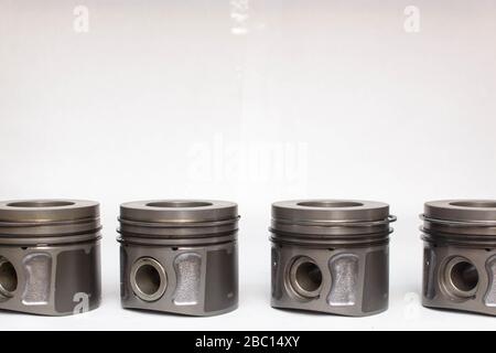 piston isolated on white background Stock Photo - Alamy