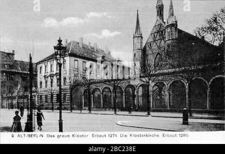 Graues Kloster Berlin Stock Photo - Alamy