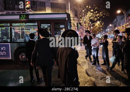 Religious protest in Jerusalem, Israel Stock Photo - Alamy