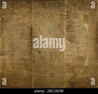 Great Universal Geographic Map WDL4136 Stock Photo - Alamy