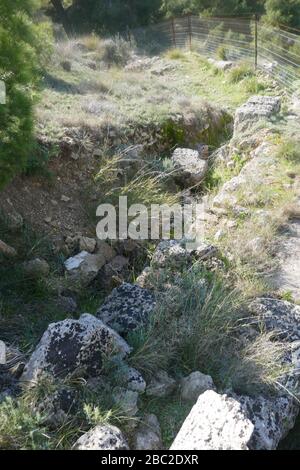 Isthmia Archaeological Site Stock Photo - Alamy