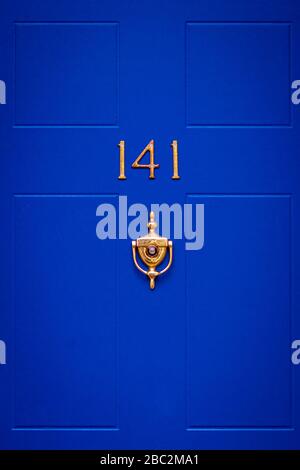 House number 141 Stock Photo - Alamy