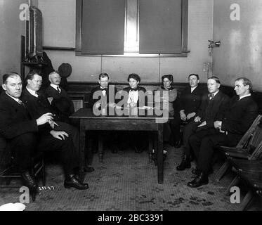 Group of labor leaders at Seattle Labor Temple Stock Photo - Alamy