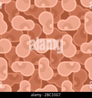 Human Ears pattern seamless. ear background. vector texture Stock ...