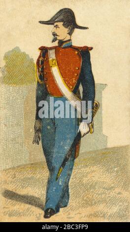 Guard of Paris, 1853 Stock Photo - Alamy