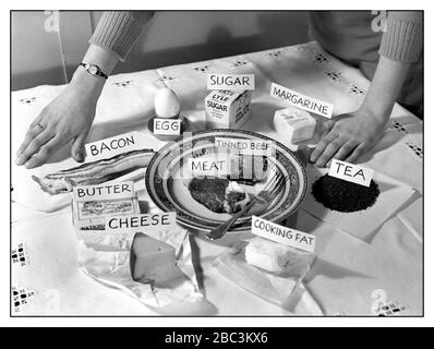 World War II ration stamps Stock Photo - Alamy