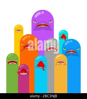 nematode worm cartoon vector illustration Stock Vector Image & Art - Alamy