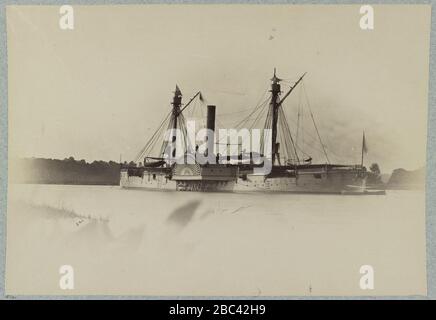 Gunboat "Mendota", Deep Bottom, James River, Va., Civil War Photographs ...