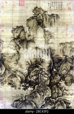 Guo Xi - Early Spring, upscaled Stock Photo - Alamy