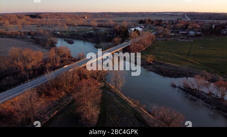 Delaware Ontario Canada - Aerial Stock Photo - Alamy