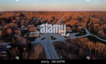 Delaware Ontario Canada - Aerial Stock Photo - Alamy
